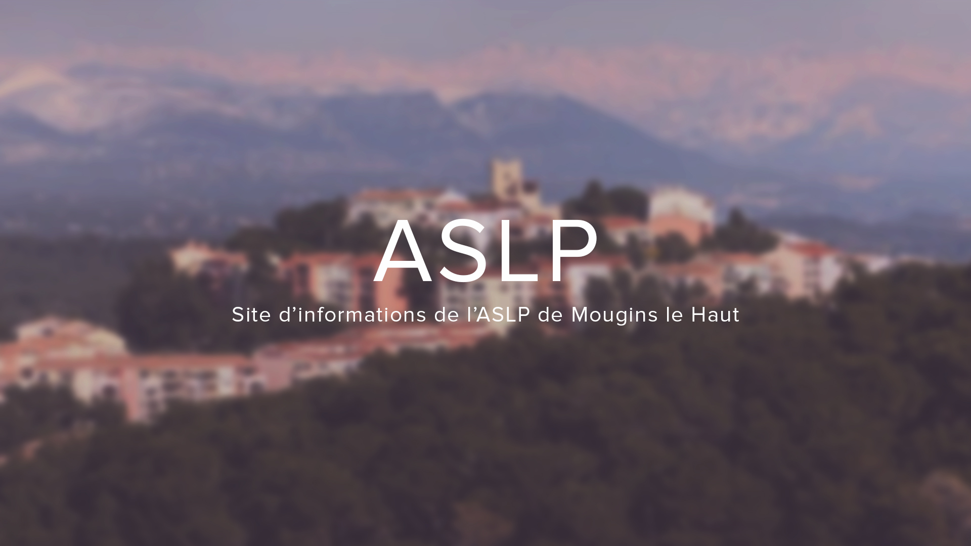 ASLP Mougins le Haut